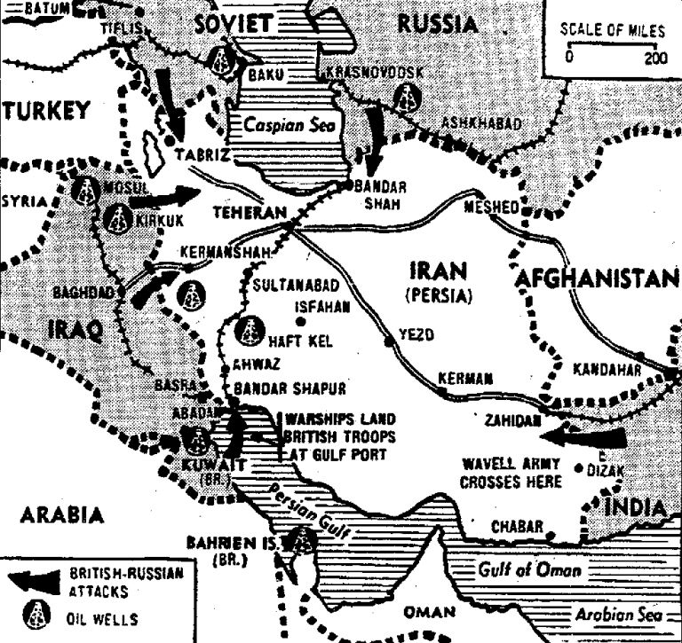 Anglo-Soviet invasion of Iran – vanguard ww2 museum